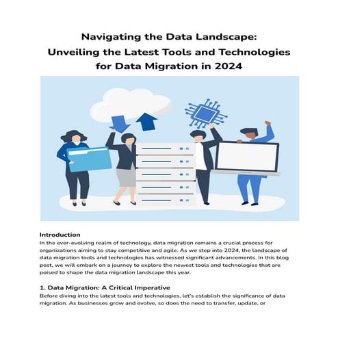 Unveiling the Latest Tools and Technologies for Data Migration in 2024.pdf