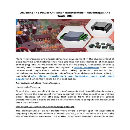 Unveiling The Power Of Planar Transformers – Advantages And Trade-Offs.pdf