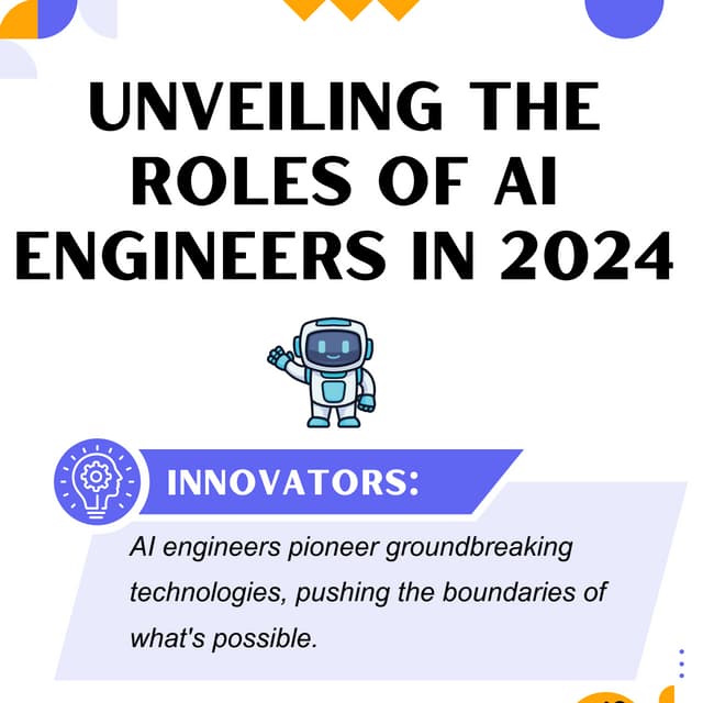 unveiling the roles of AI engineers in 2024 | PDF