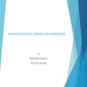 ADVANCED OPTOELECTRONICS COMPONENTS.pptx
