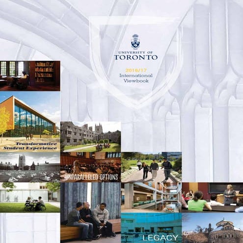 UofT international viewbook 2016-17 | PDF
