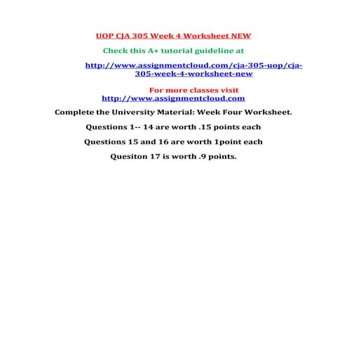 Uop psy 326 week 5 final paper | DOC