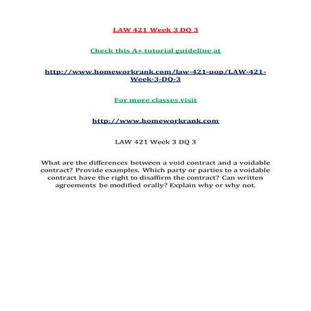 Uop law 421 week 3 dq 3 | DOCX