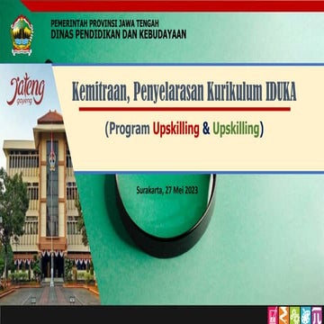 Penguatan Upskilling dan re-skilling guru-guru SMK | PDF