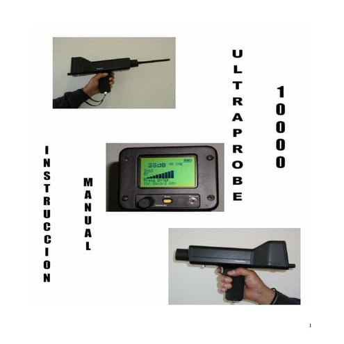 Ultraprobe 10000 Spanish manual | PDF