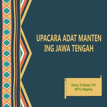 UPACARA ADAT MANTEN ING JAWA TENGAH.pptx