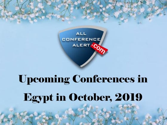 Conferences in January 2020 | PPT