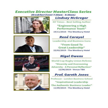 Executive Director Masterclass | PDF
