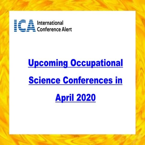 Best International Conferences in 2019 & 2020 | PDF