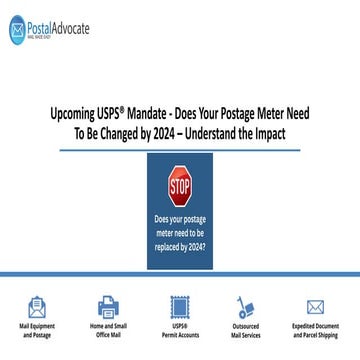 USPS® Forced Meter Migration - How to Know if Your Postage Meter Will ...