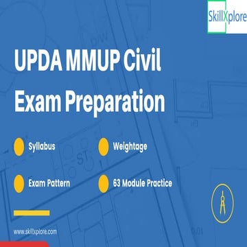 Upda civil Exam syllabus MMUP civil Syllabus | PPT