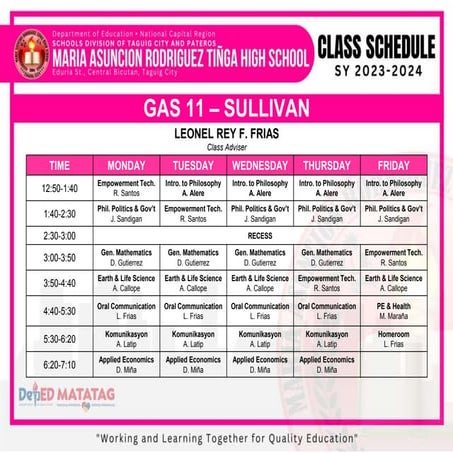 SHS-SCHEDULE-OF-CLASSES-GRADE-11-SY-2023-2024-SECOND-SEM (1).docx