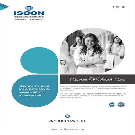 Skin Products By Iscon Life Sciences | PDF