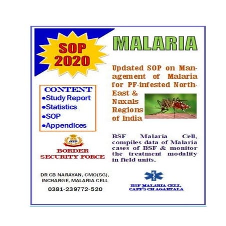 Upgraded 2020 Malaria Management booklet in English by Dr Narayan | PDF