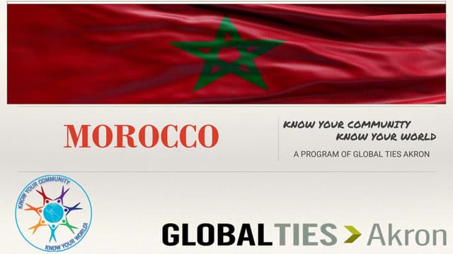 Morocco presentation | PPTX