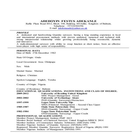 Richard CV Dec 2016 | PDF