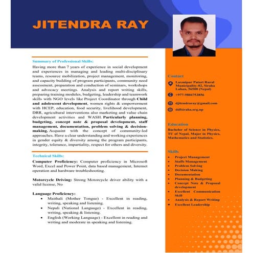 Updated Curriculum Vitae (Jitendra Ray).pdf