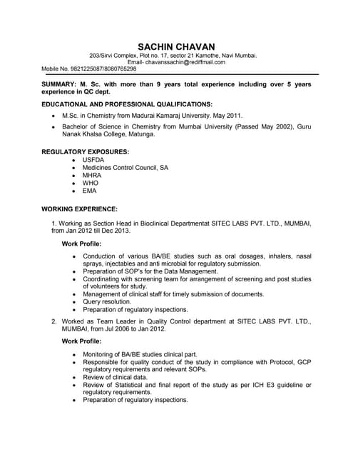 Updated Cv | Pdf