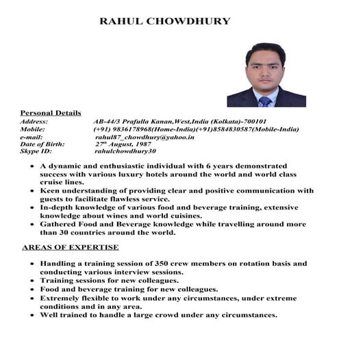 Updated cv 2016 | DOC