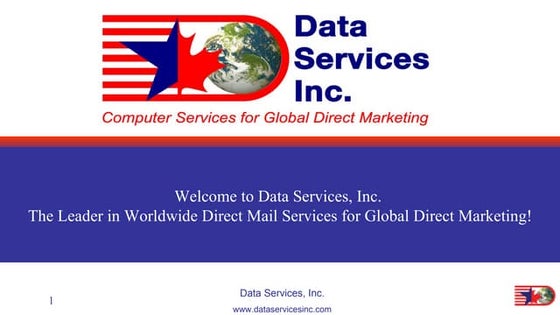 Data Services, Inc | Company Brochure | PDF