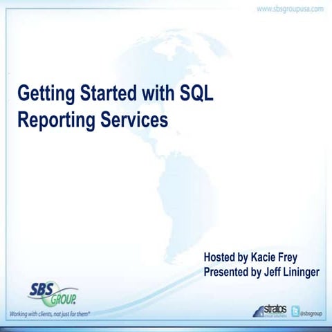 Getting Started with SQL Reporting Services Webinar | PPTX