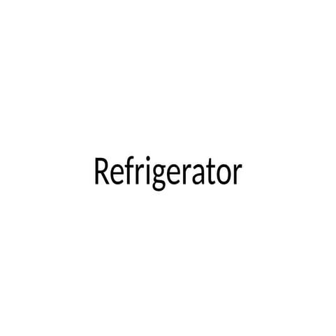 UPDATED_Refrigerator 1 mathematics problem slide | PPTX