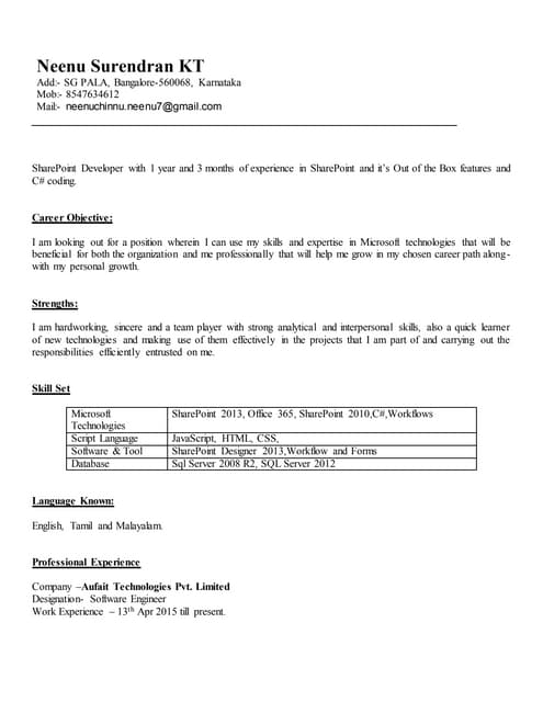 Resume pankaj | DOCX