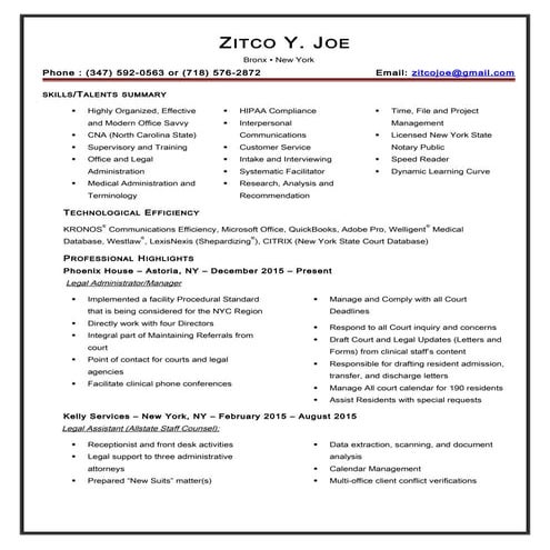 Updated resume | PDF