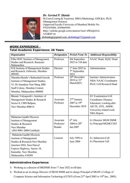 profile of Dr. J. Mala jayashree | PDF