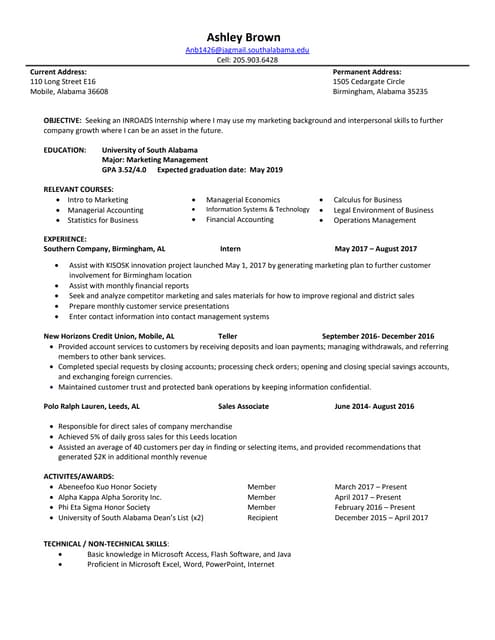 Michelle.Resume | DOCX | Business | Business and Finance