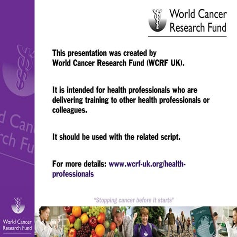 How to reduce cancer risk - updates October 2013 | PPT