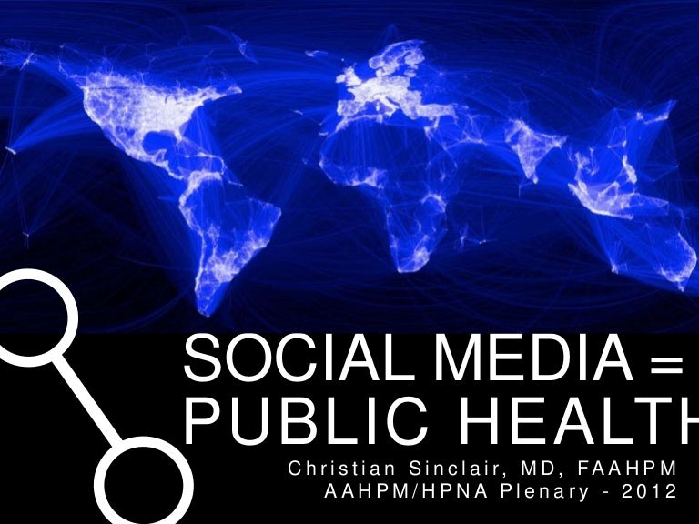 Social Media Public Health | HEALTH CENTER