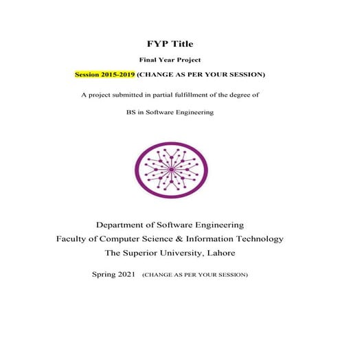 Updated Template-05 - Project Report (part-1).docx | Computing | Technology & Computing