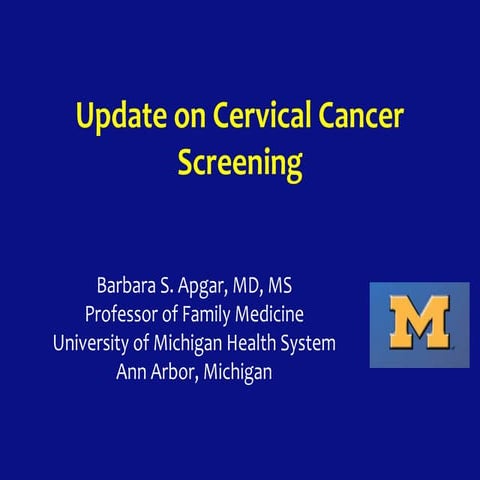 prevention Cervical cancer | PPT