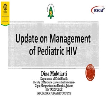 Update on Management of Pediatric HIV.pdf | Infectious Diseases ...
