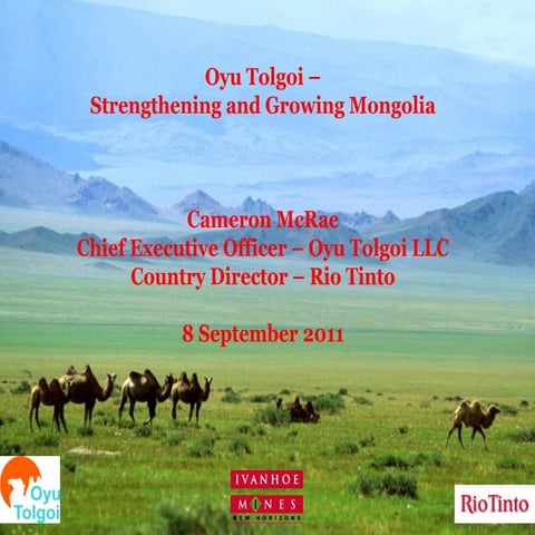 Rio Tinto Mongolia | PDF