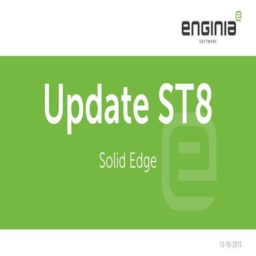 What's new in Solid Edge ST8 | PPT