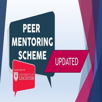 Peer Mentor Training | PPT