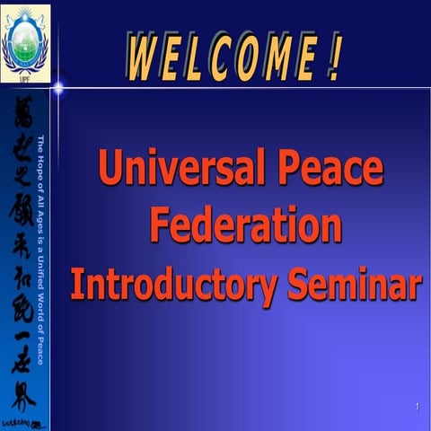 World Peace Presentation | PPT