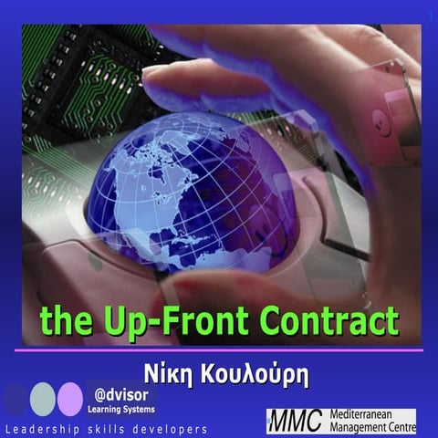 Up front contract | PPT