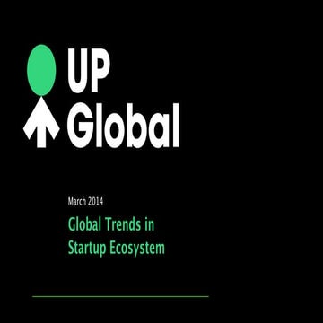 Up Global Brasil - global trends in startup ecosystem | PDF