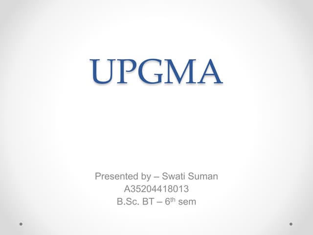 Distance based method | PPTX