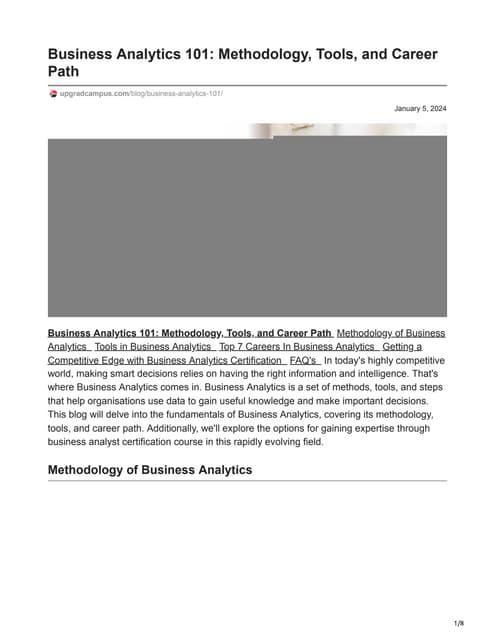 Business Analysis Definition, Benefits, Techniques | PDF | Business Administration | Business