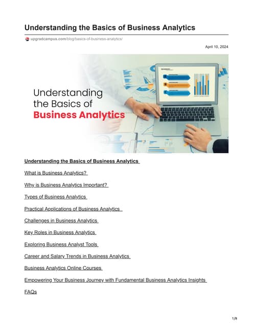 Business Analysis Definition, Benefits, Techniques | PDF | Business ...