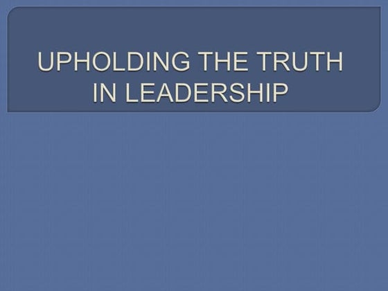 The leader in me | PPT