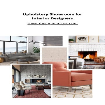 15,000 Square Feet Upholstery Showroom for Interior Designers | PDF
