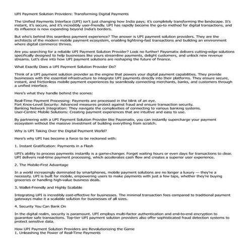 UPI Payment Solution Providers Transforming Digital Payments.pdf