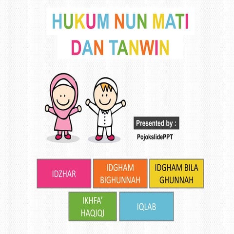 Hukum Nun Mati dan tanwin | PPT