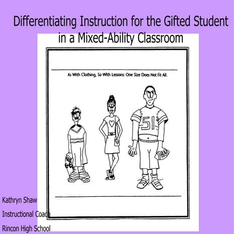 gifted and talented students | PPT