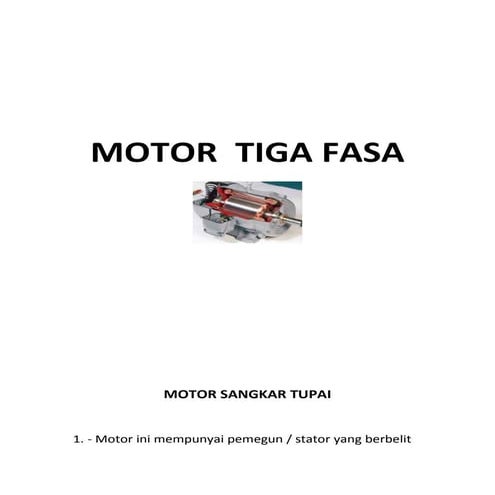 KOMPONEN KAWALAN MOTOR | PDF